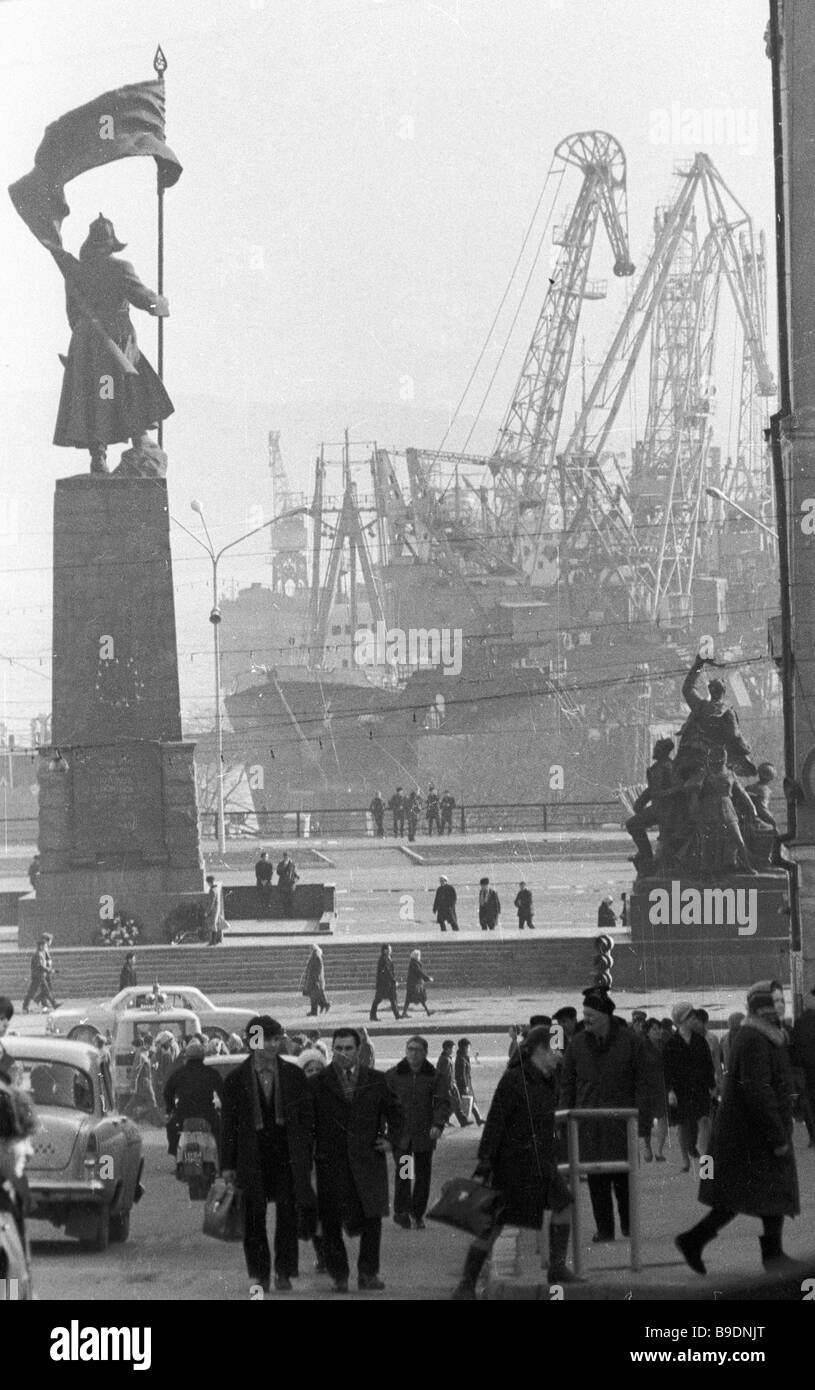Monument to Bolshevik cause defenders in the Russian Far East Alexei ...