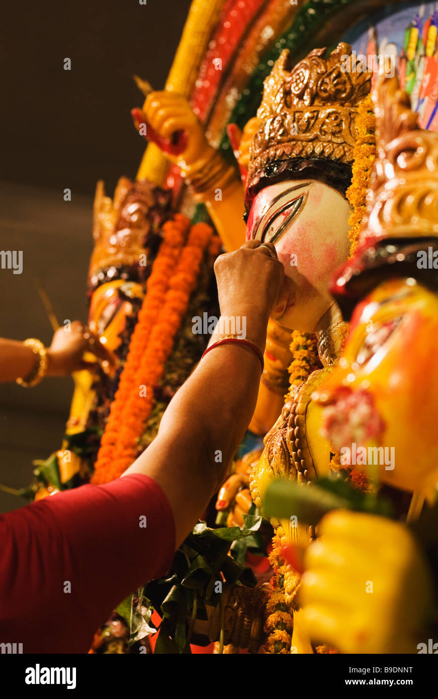 Goddess durgas hi-res stock photography and images - Alamy