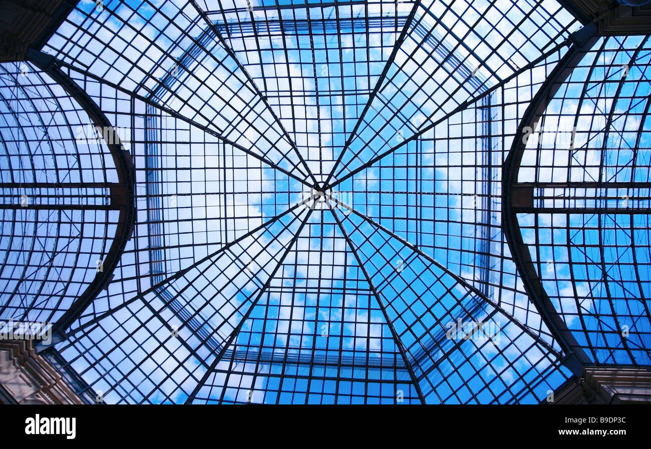 trellised glazed dome Stock Photo - Alamy