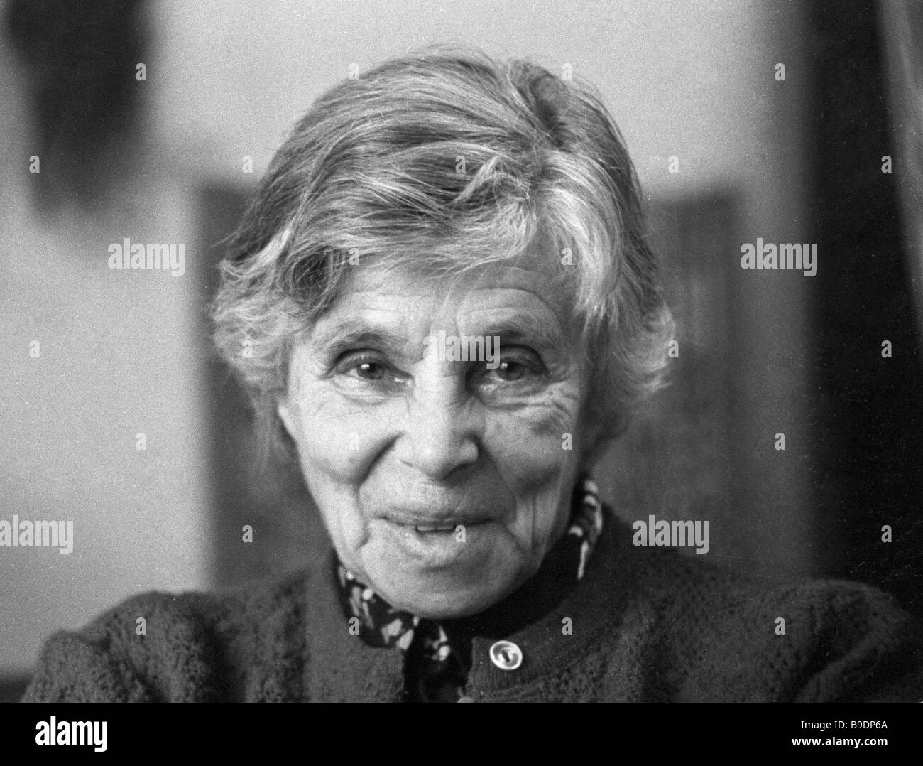 Soviet translator Rita Rait Stock Photo - Alamy