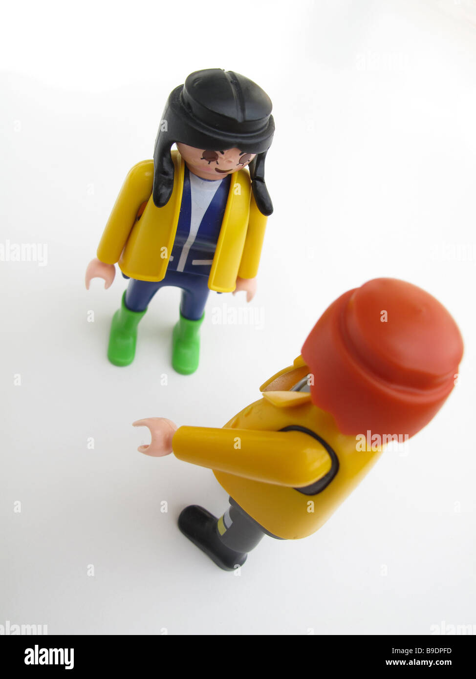Toy man and woman couple Stock Photo - Alamy