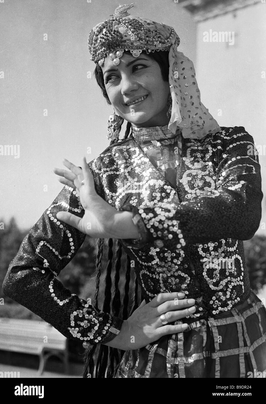 Actress Elzara Asanova soloist of the Aini State Opera and Ballet ...