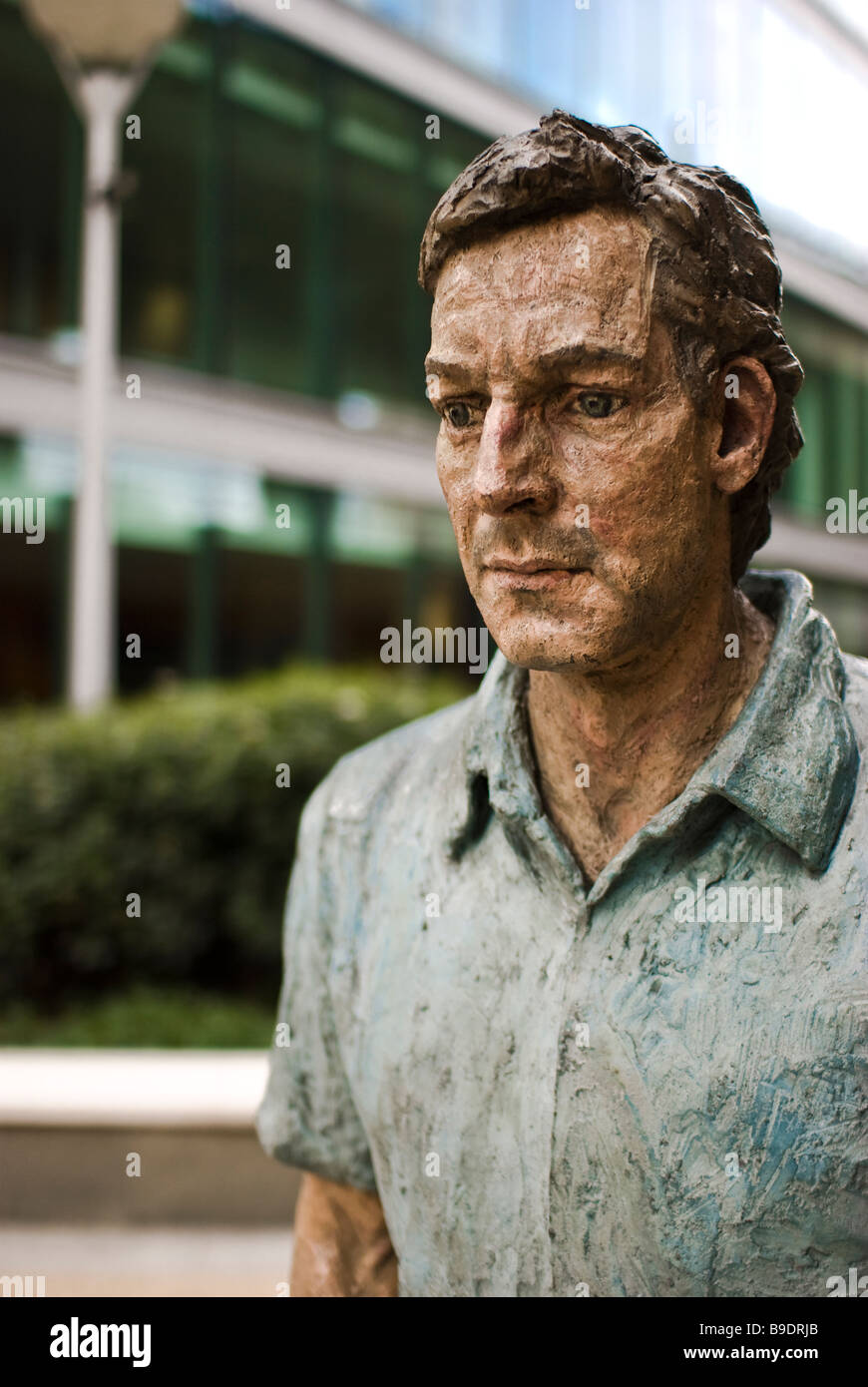 A sculpture/statue of a man Stock Photo - Alamy