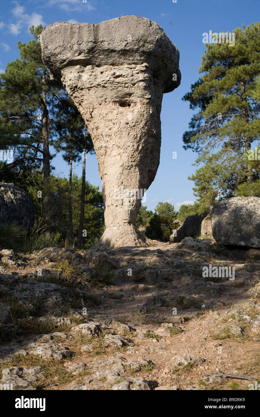 Enchanted town near Cuenca Spain Stock Photo - Alamy