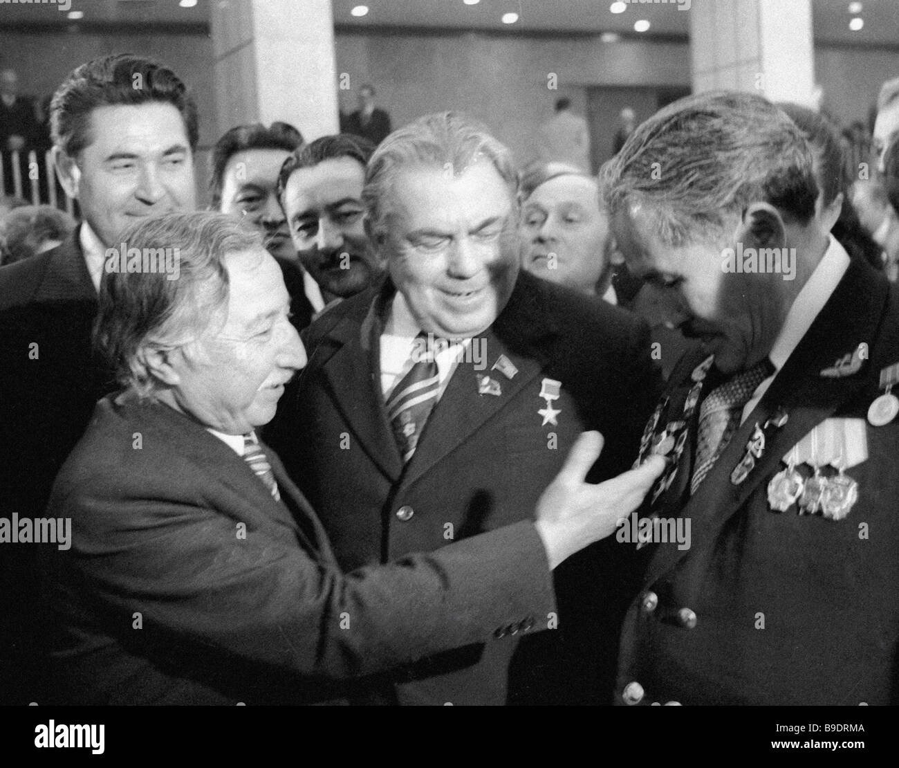 Secretary general of the communist party of Chile Luis Corvalan left ...