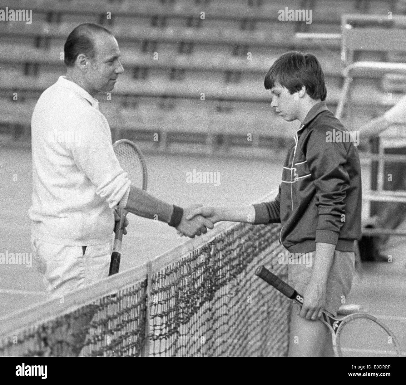 Aircraft designer Genrikh Novozhilov left with son right before a ...