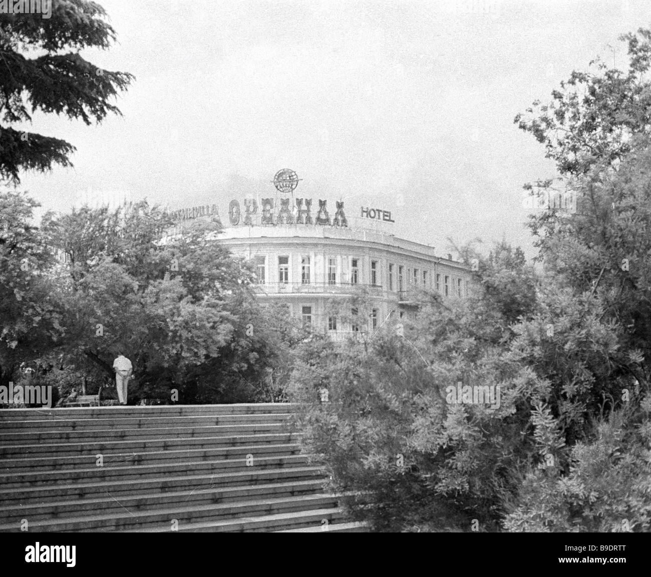 Oreanda Hotel building Stock Photo - Alamy