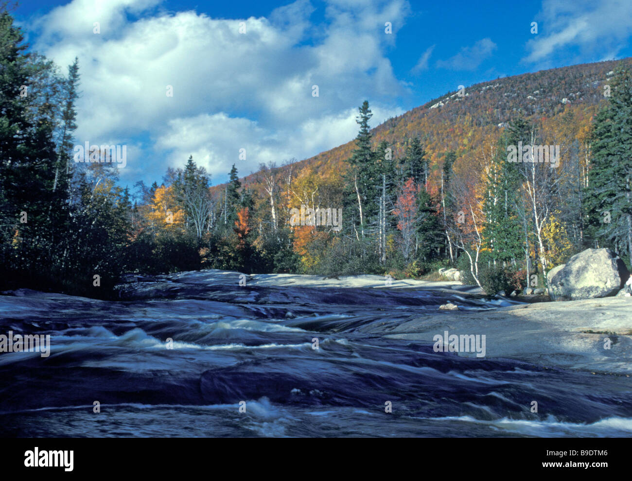 Ledge Falls in Baxter State Park Stock Photo - Alamy