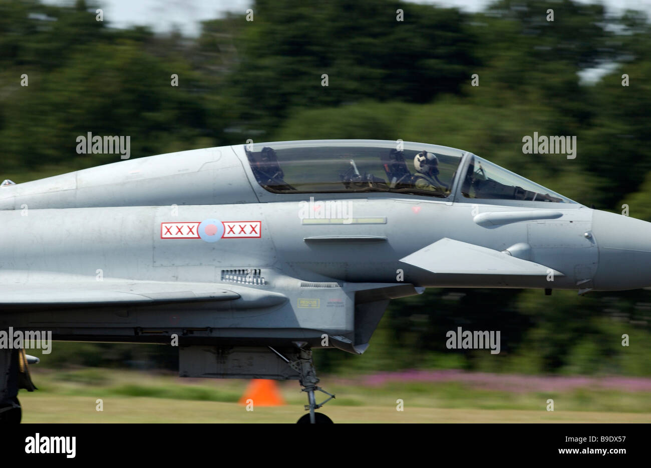 BAE Typhoon Eurofighter at the Farnborough International Airshow 2006 ...