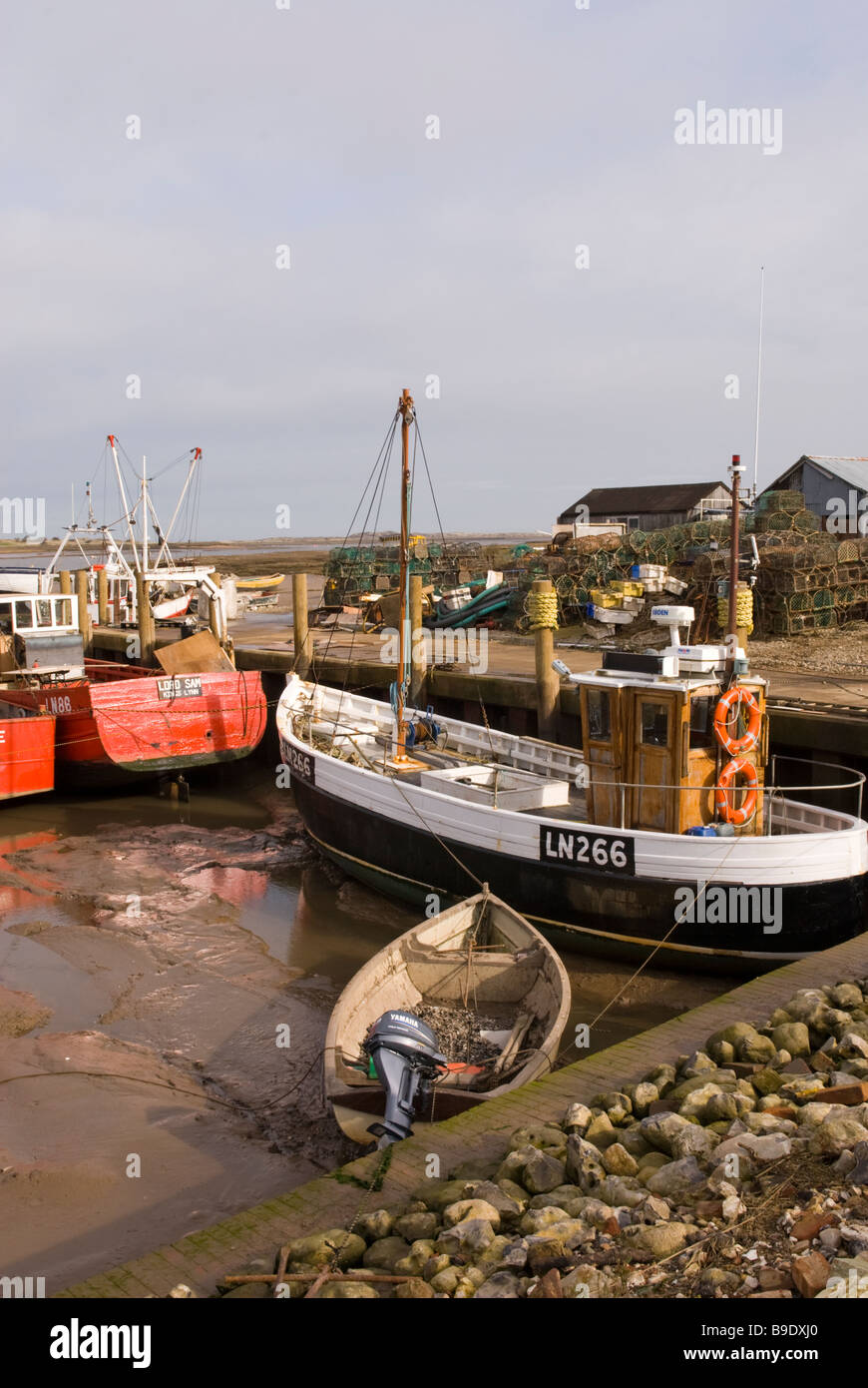 Brancaster staithe boats hi-res stock photography and images - Alamy