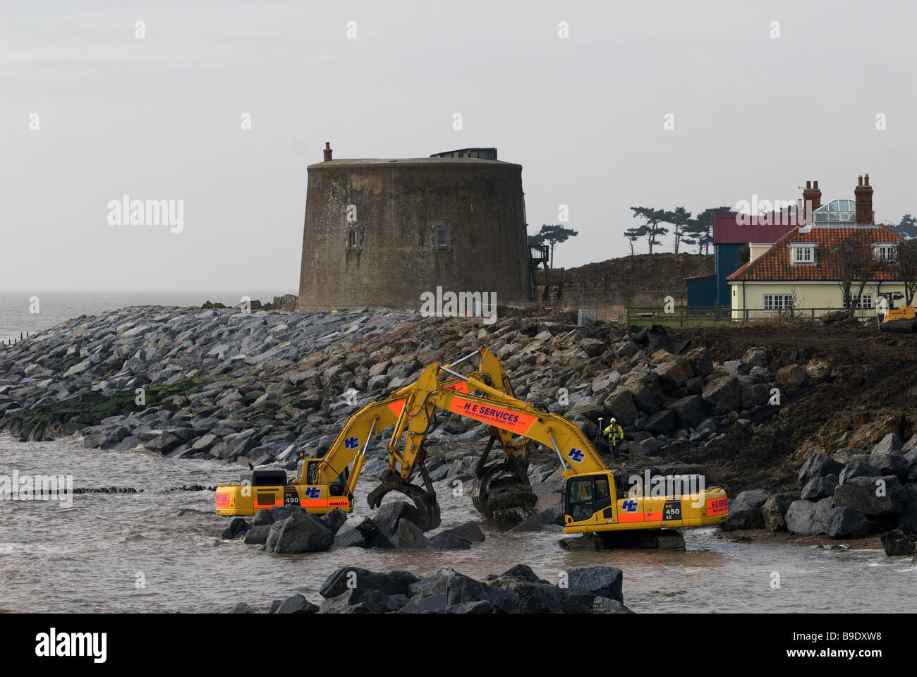 Shoreline rock armour hi-res stock photography and images - Alamy