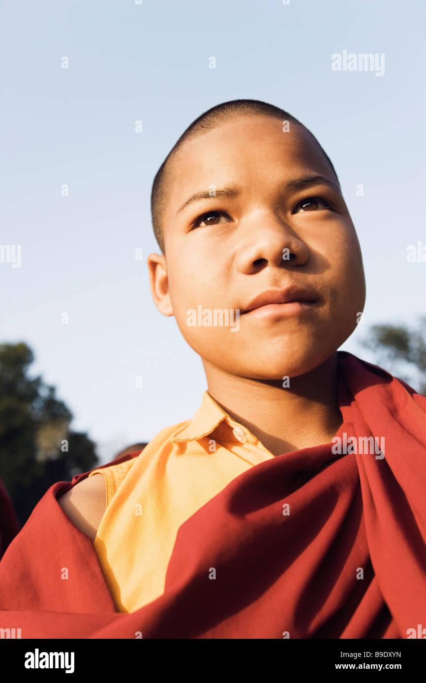 Indian Boy Thinking Outdoors High Resolution Stock Photography and ...