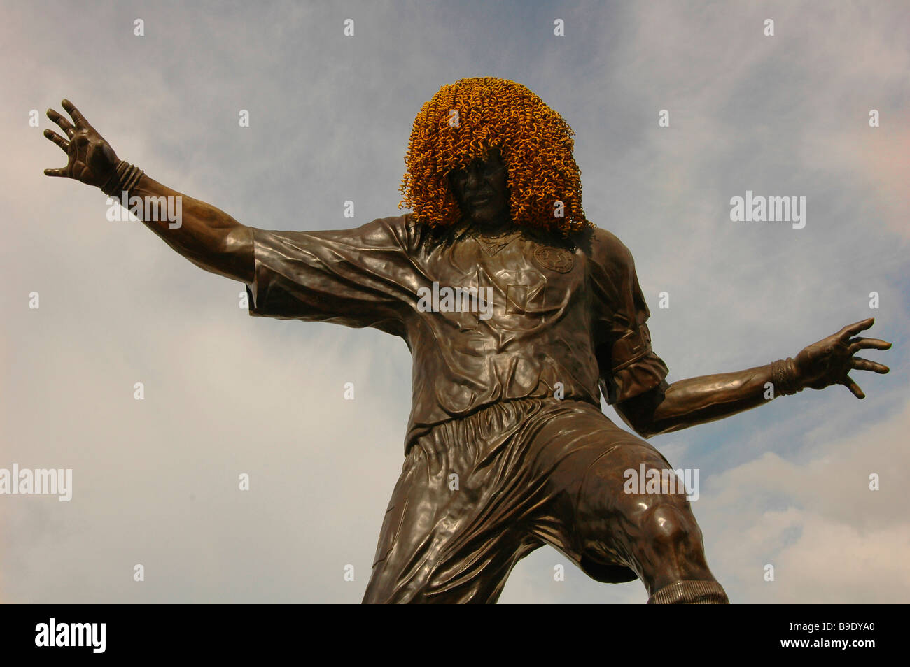 Carlos Valderrama Statue