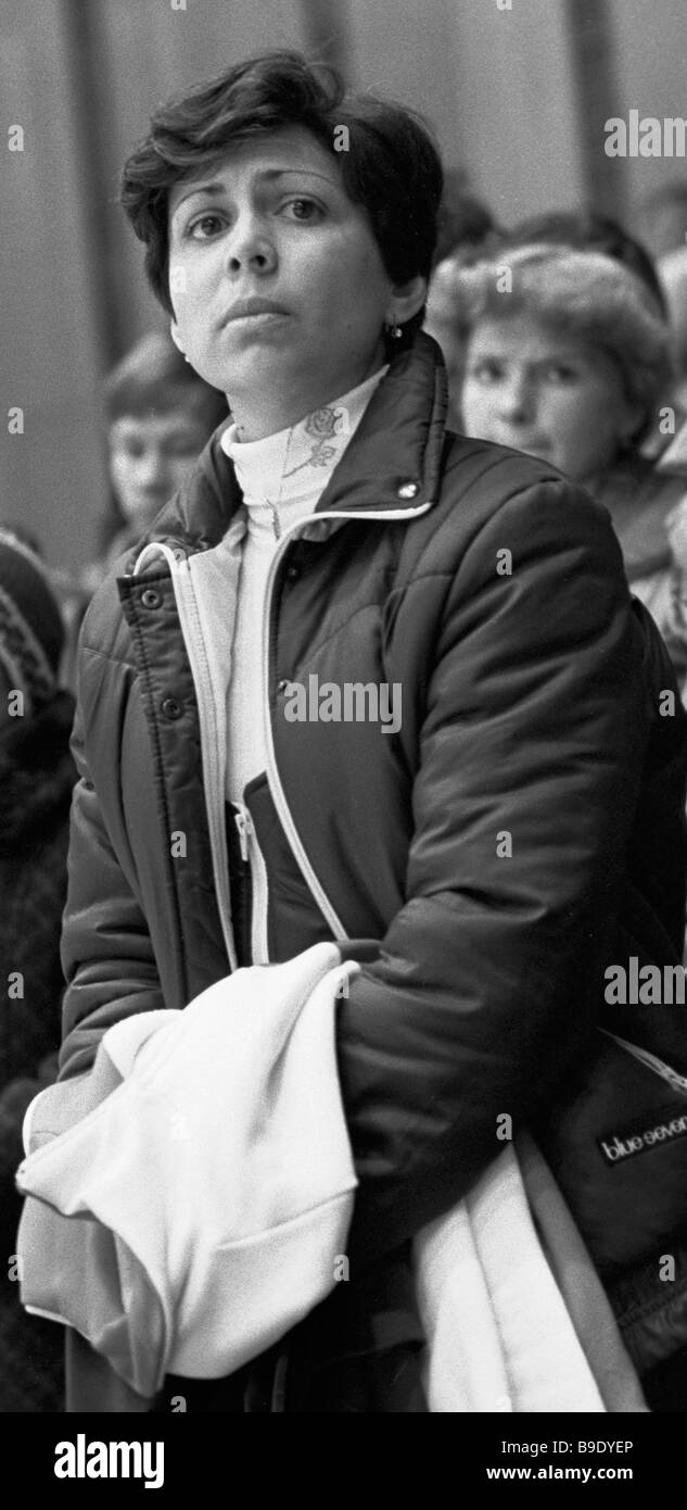 Irina Rodnina Distinguished Master Of Sports coach of the Dynamo sport ...