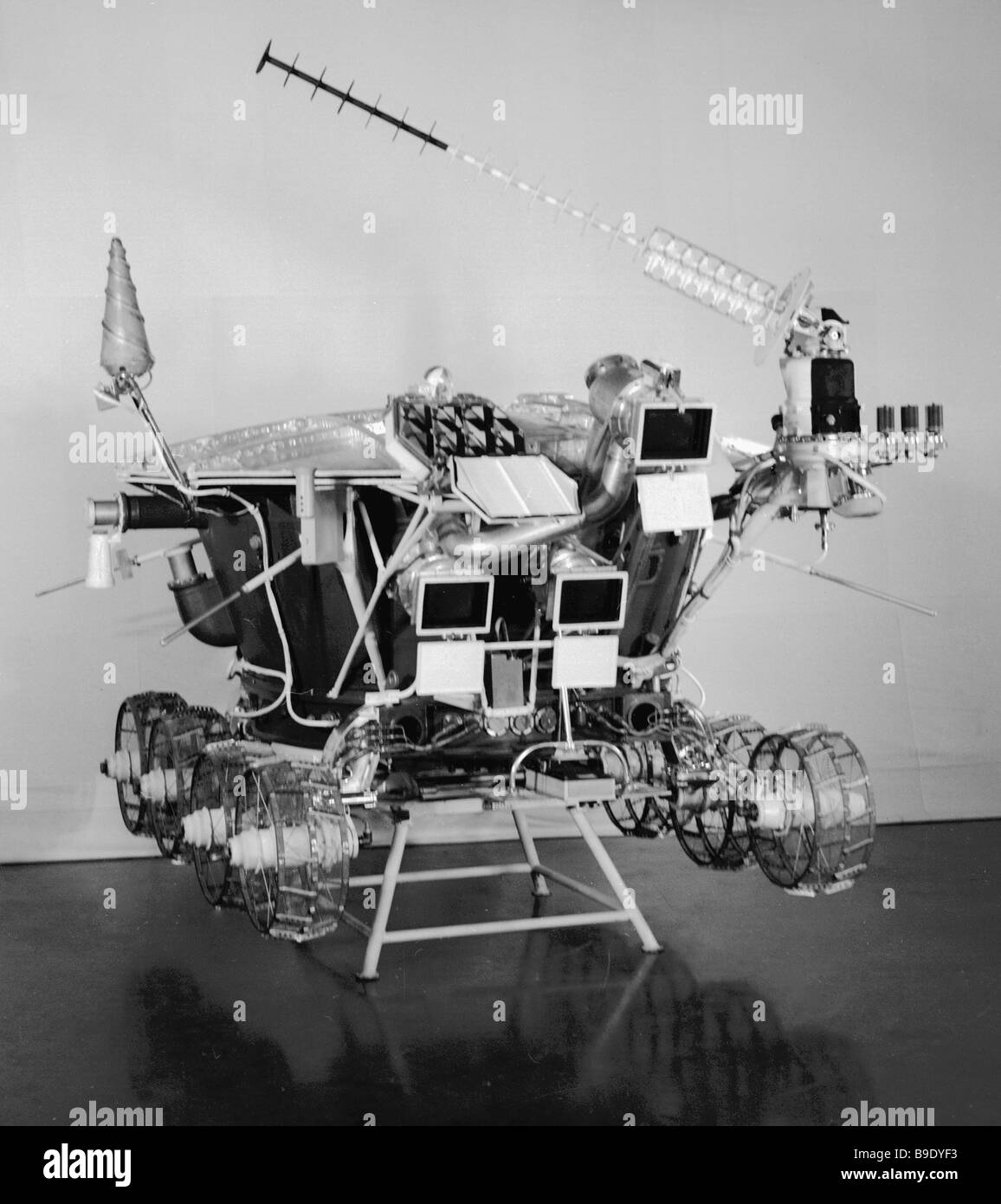 Model of Moon Rover 2 Stock Photo - Alamy