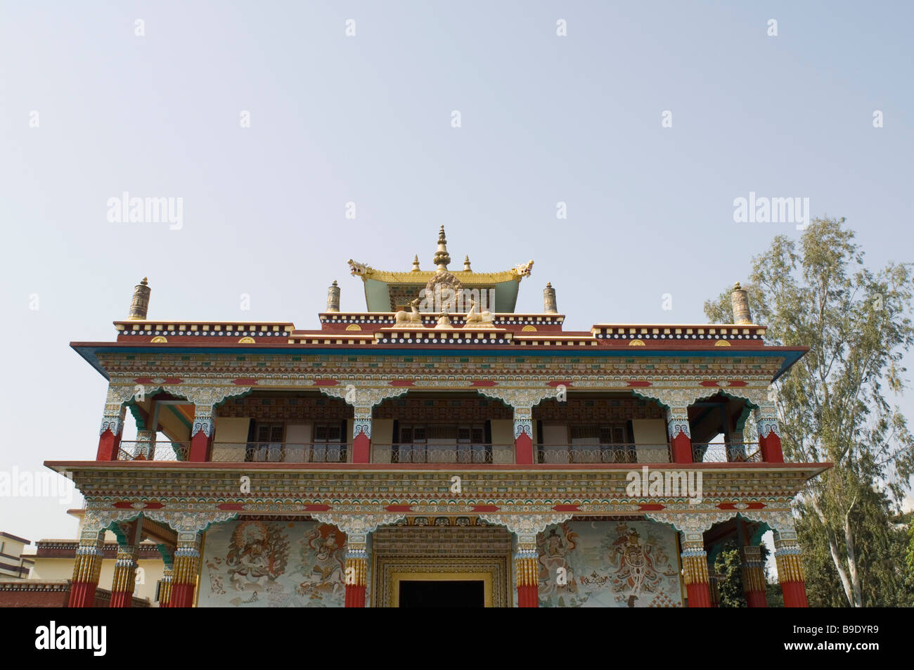 Buddhist monastery gaya religion buddhism hi-res stock photography and ...