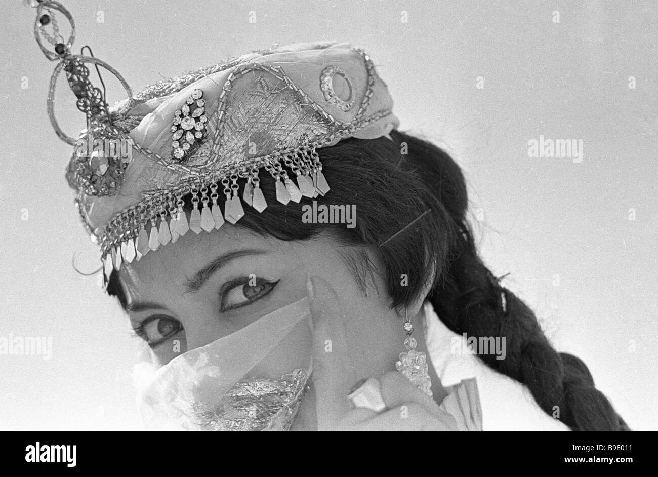 Distinguished artist of the Tajik SSR Elzara Assanova Stock Photo - Alamy