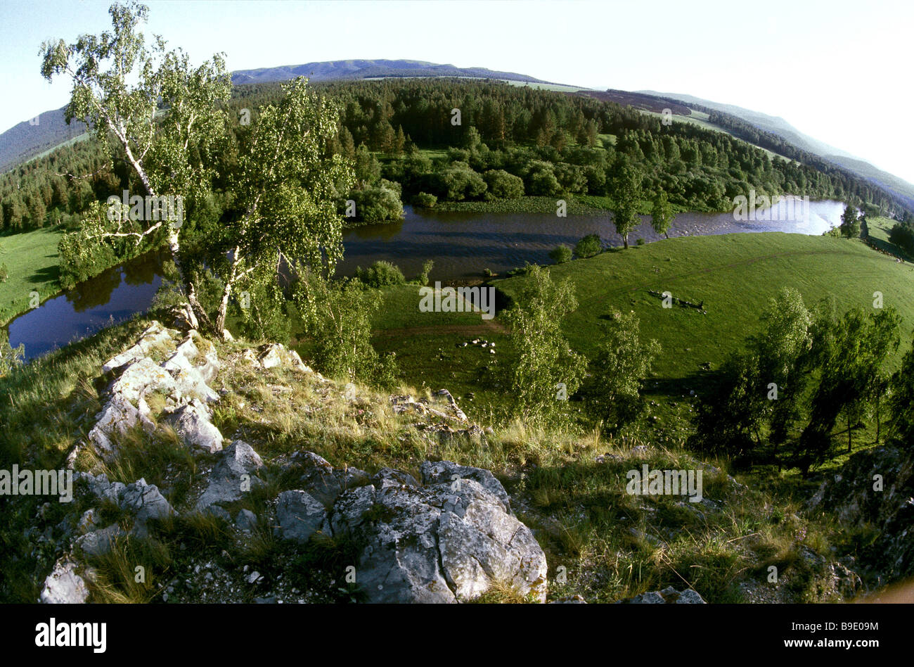 The Adigel river Stock Photo - Alamy
