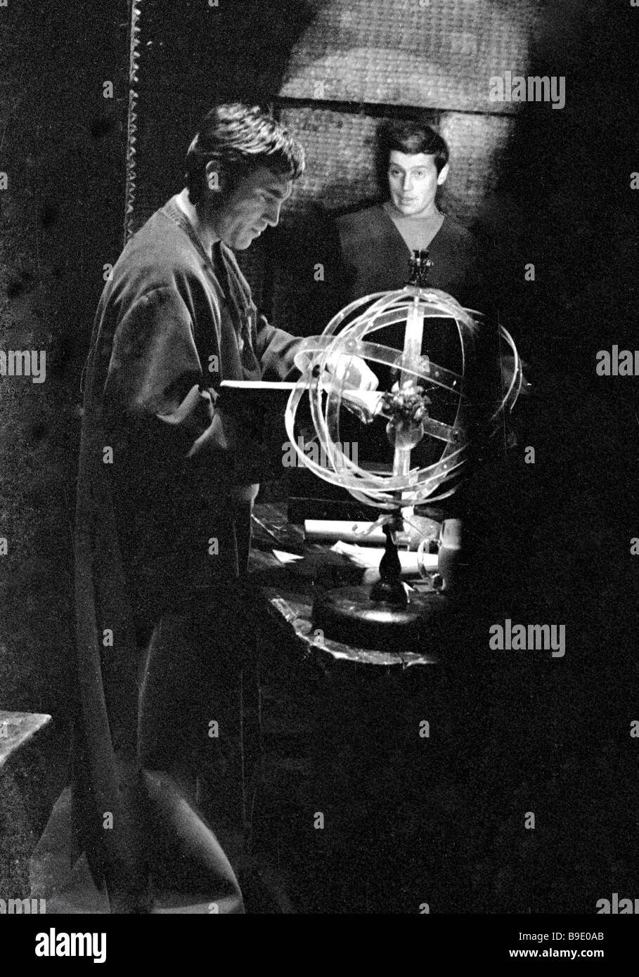 Vladimir Vysotsky left and Dalvin Shcherbakov right of the Taganka ...