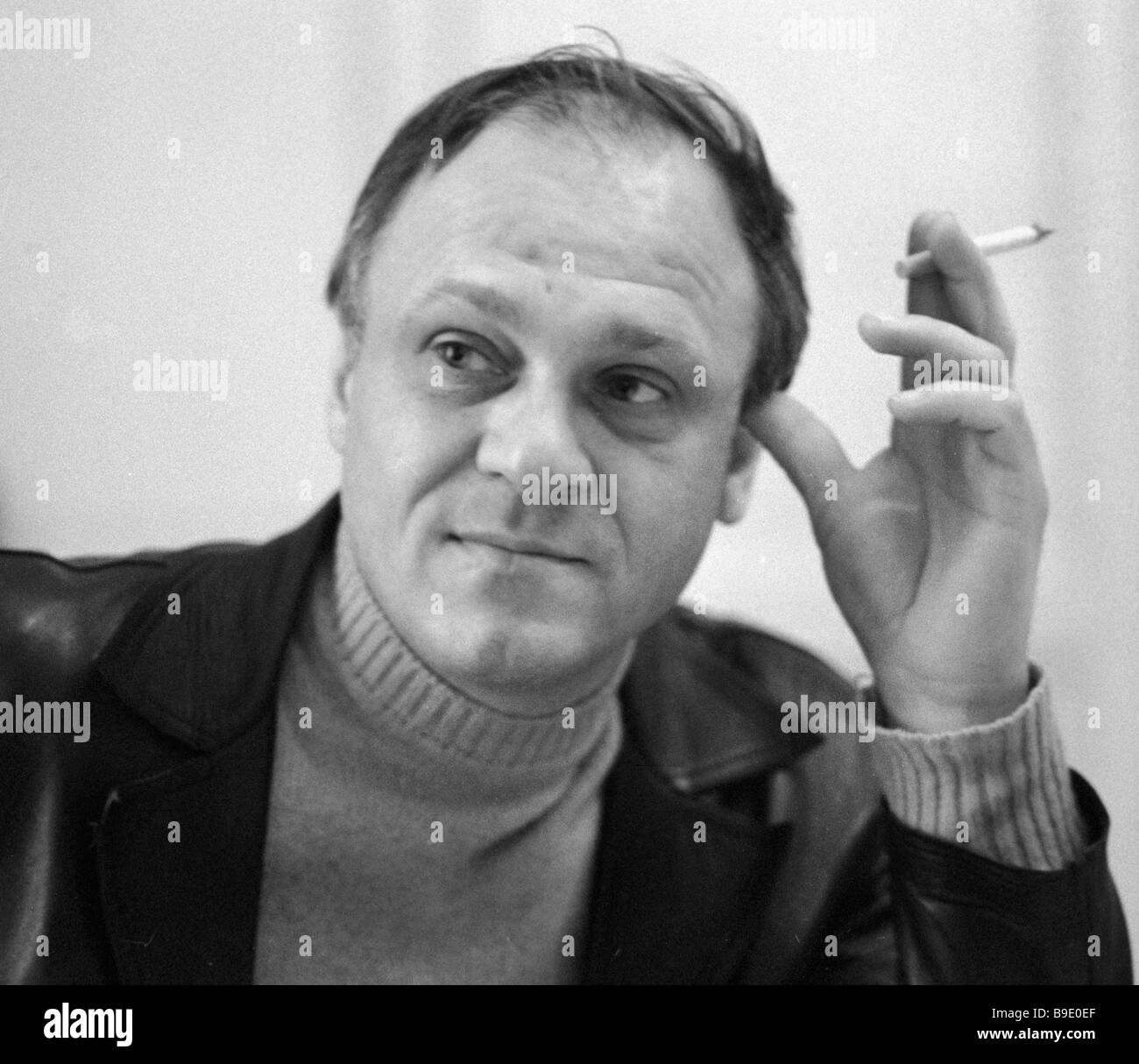 Soviet film director actor and script writer Vladimir Menshov a ...