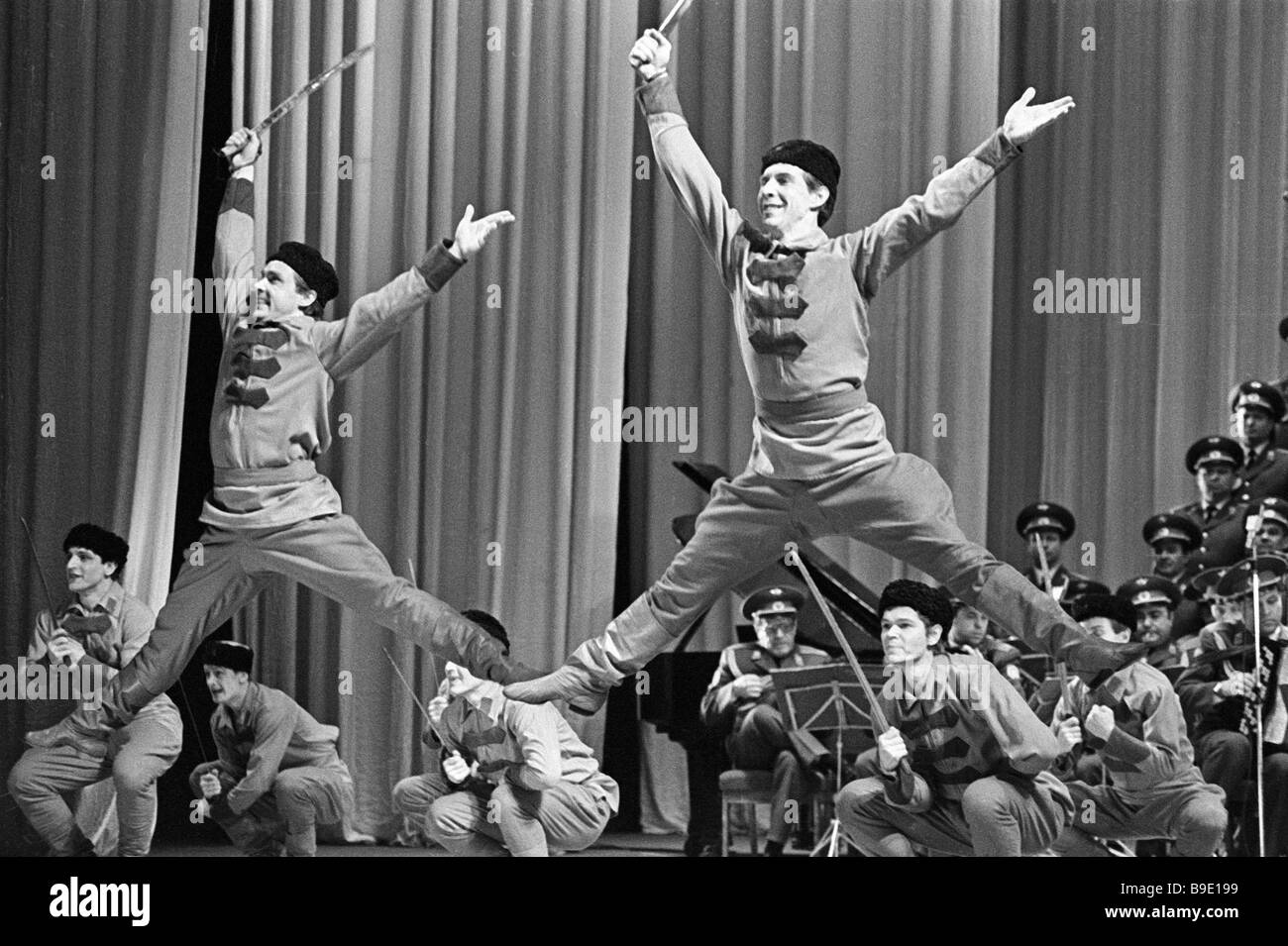Dance group of the Alexandrov Red Army Red Banner Song and Dance ...