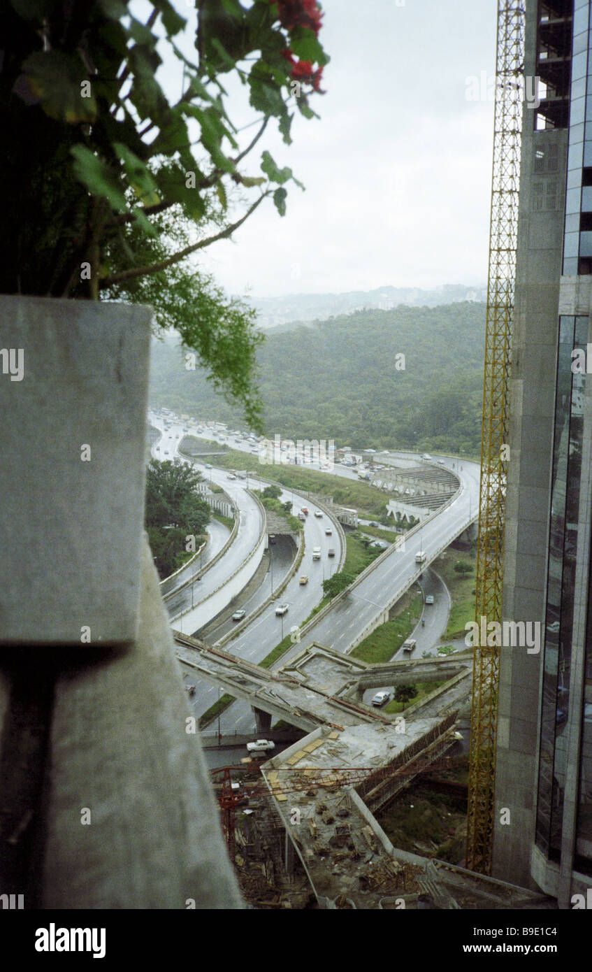 Multilevel highways Caracas the capital of Venezuela Stock Photo - Alamy