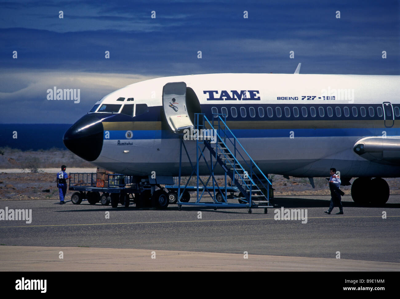 Galapagos islands isla baltra hi-res stock photography and images - Alamy