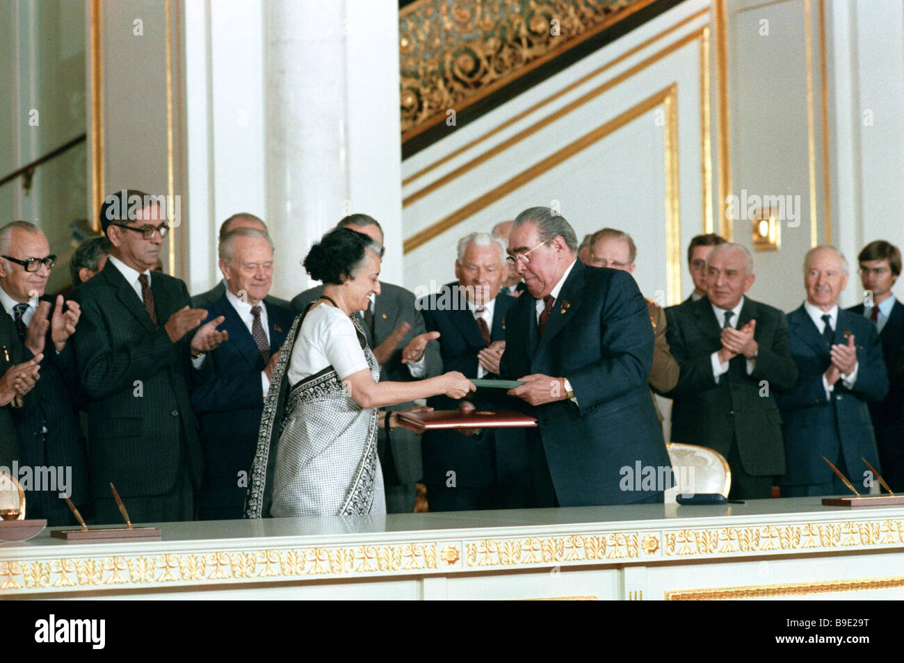 Leonid Brezhnev Chairman of the Presidium of the USSR Supreme Soviet ...