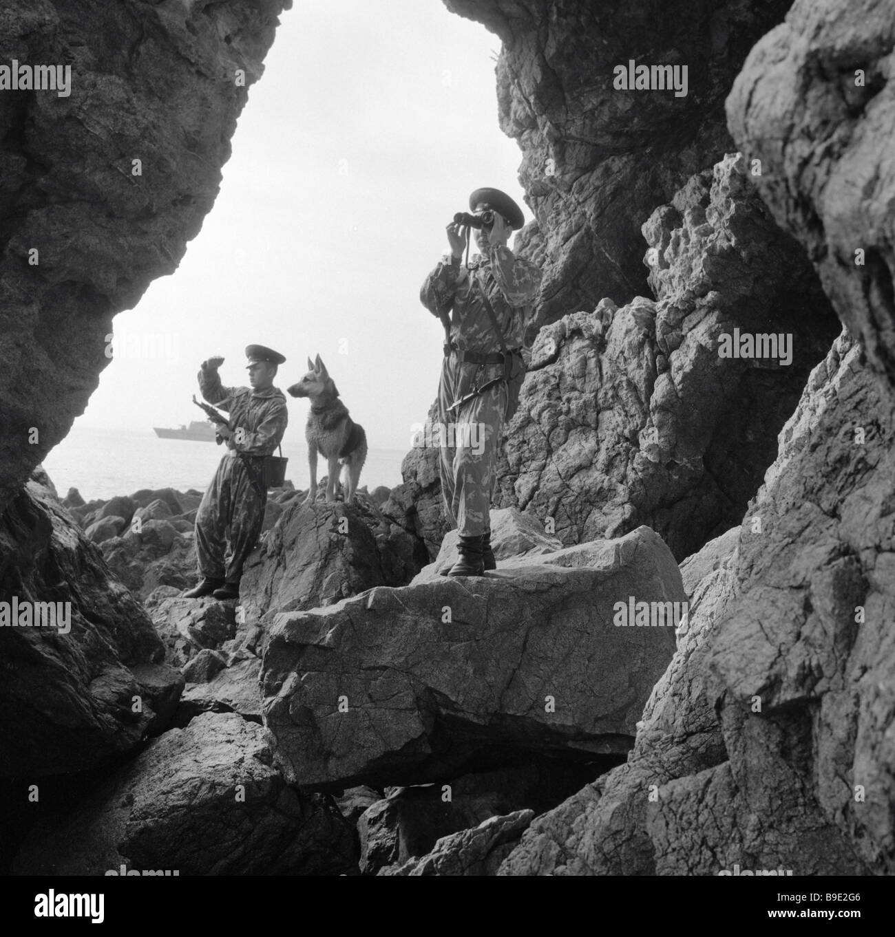 Frontier guards from the Maritime territory Stock Photo - Alamy