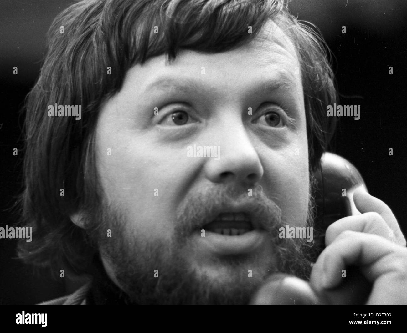 Film producer and honored art worker of the RSFSR Sergei Solovyev Stock ...