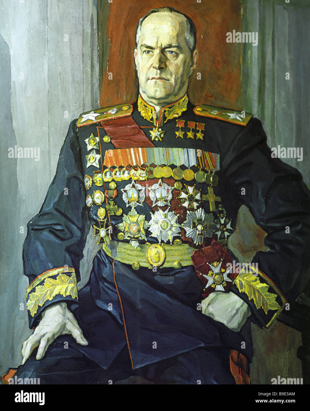 Georgy Zhukov Portrait High Resolution Stock Photography and Images - Alamy