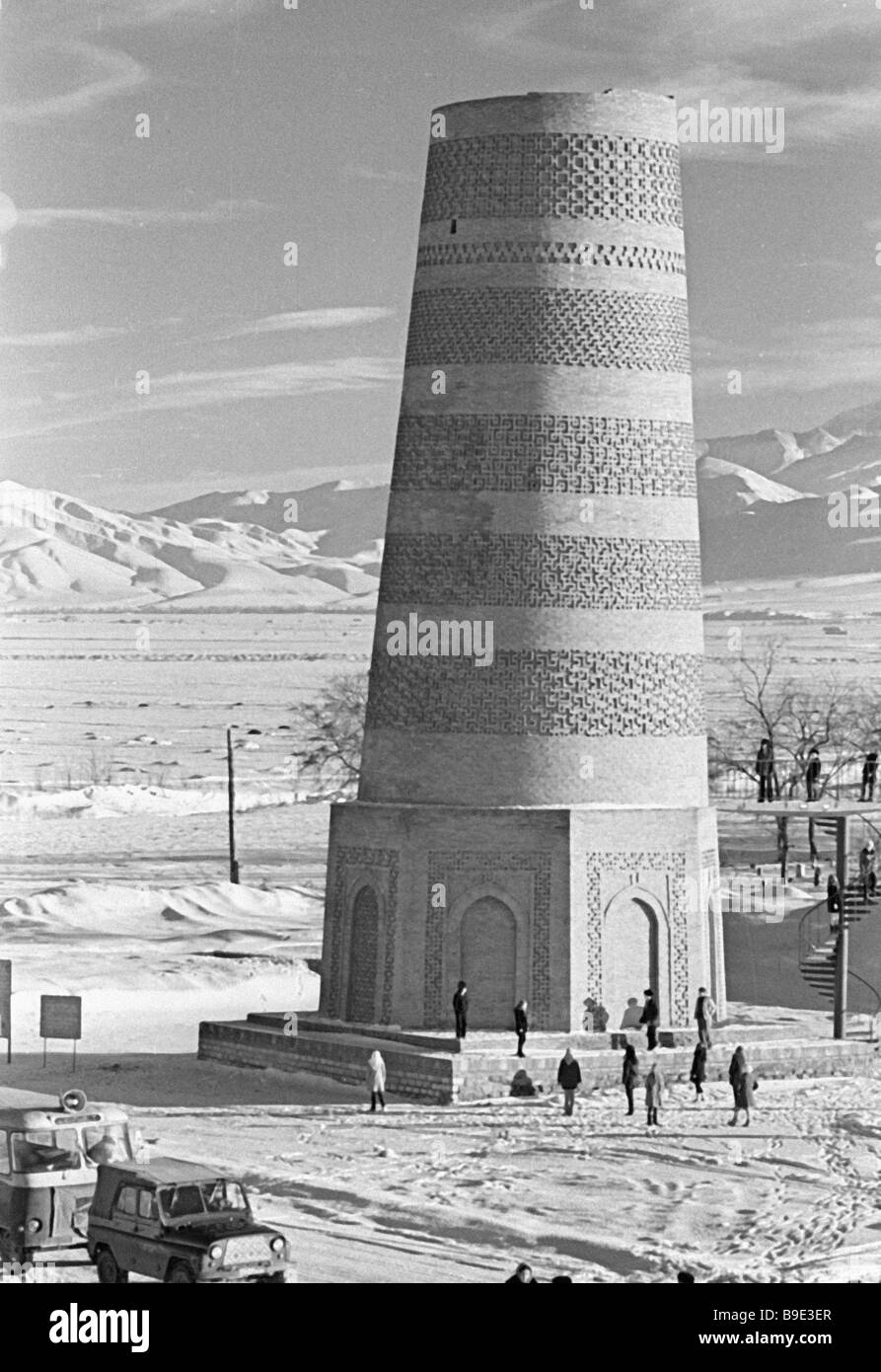 Burana Tower an architectural monument dating back to the 11th century ...