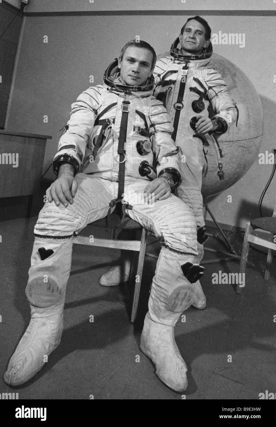 Soviet space pilot spacecraft commander Lieutenant Colonel Vladimir ...