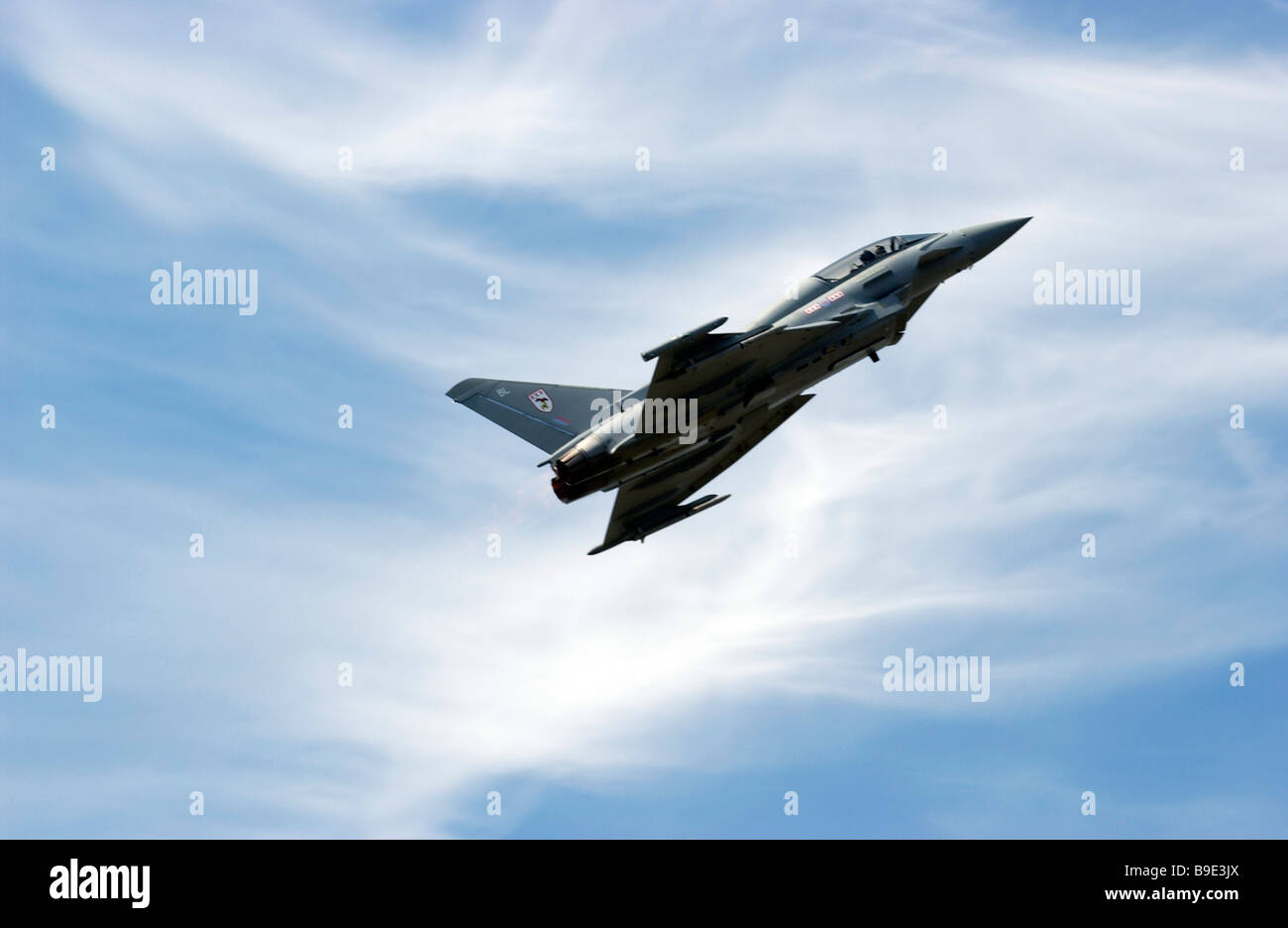 BAE Typhoon Eurofighter at the Farnborough International Airshow 2006 ...