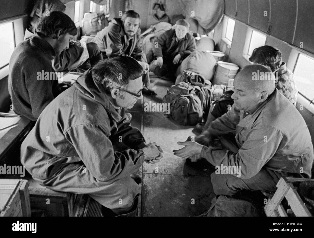Volcanologists on the way to study the volcano eruption Stock Photo - Alamy