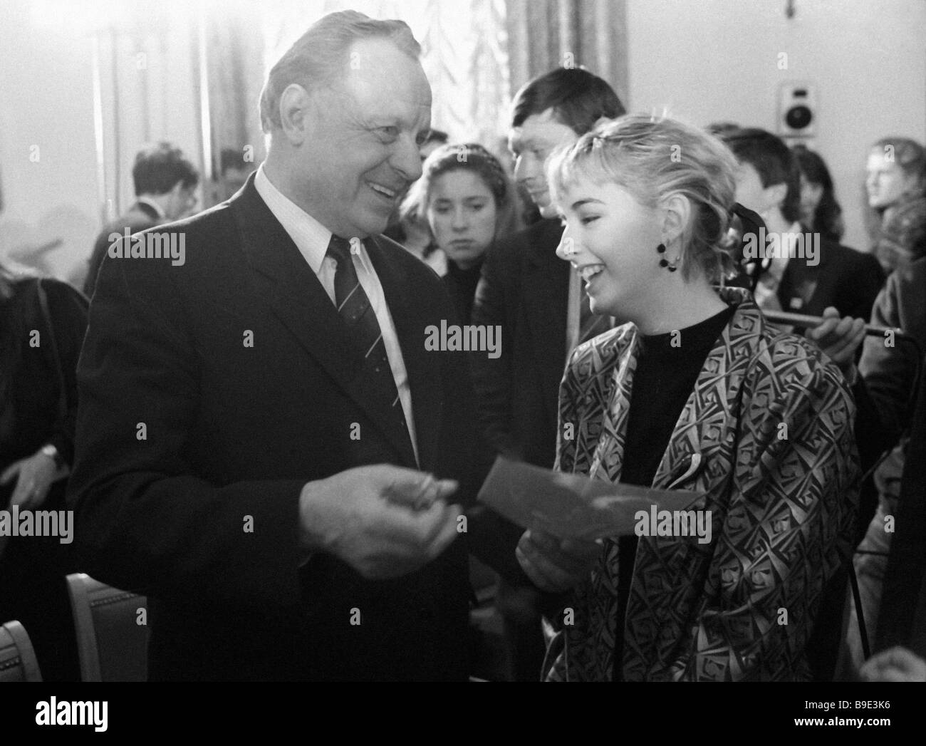 First Secretary of Moscow Soviet Communist Party City Committee Lev ...