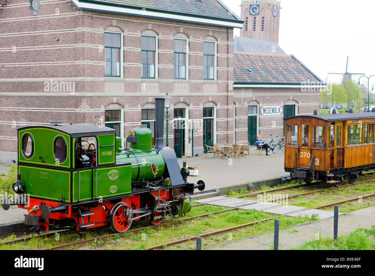 steam train Hoorn Medemblik Noord Holland Netherlands Stock Photo - Alamy