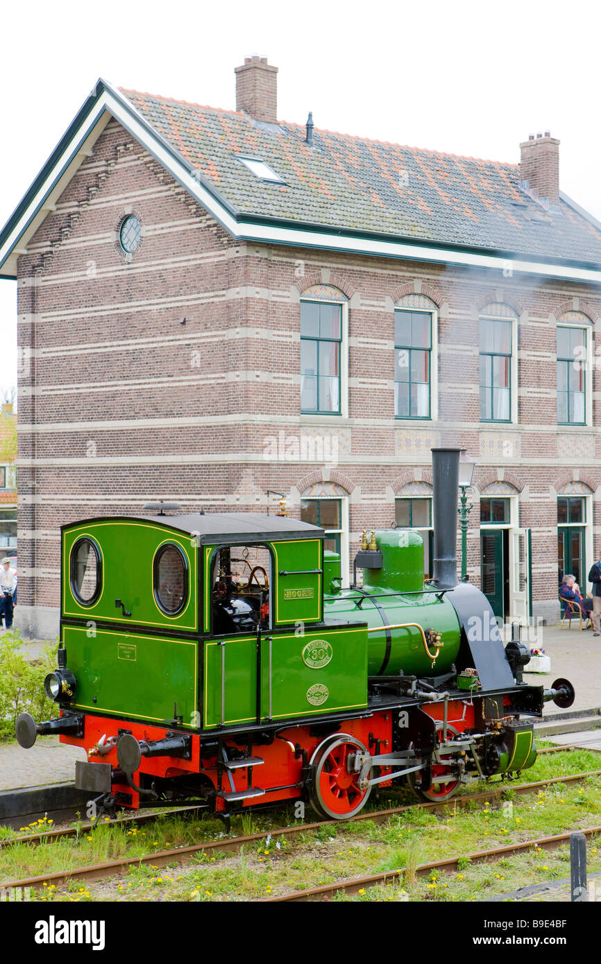 steam locomotive Hoorn Medemblik Noord Holland Netherlands Stock Photo ...