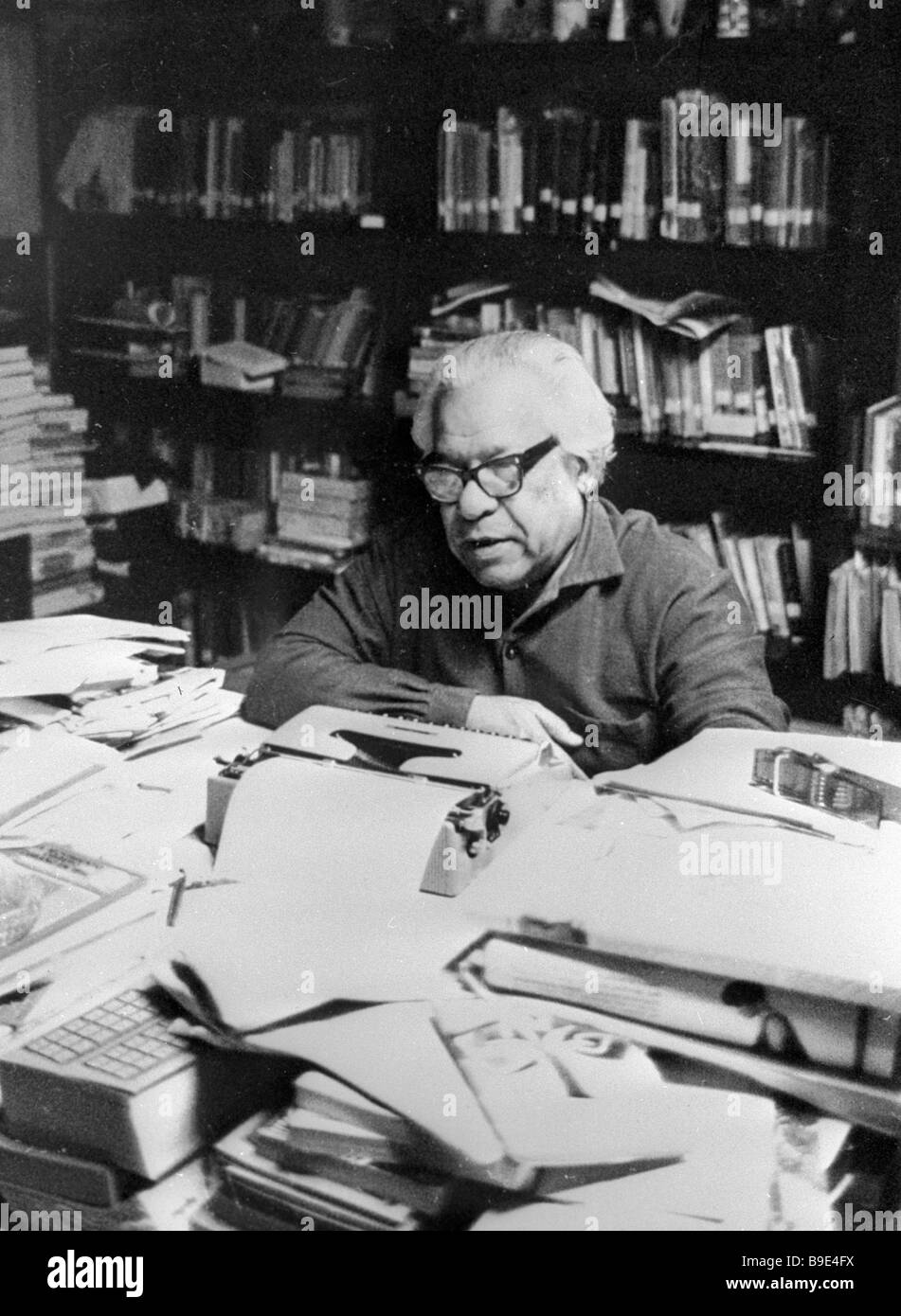 Cuban poet Nicolas Guillen Stock Photo - Alamy