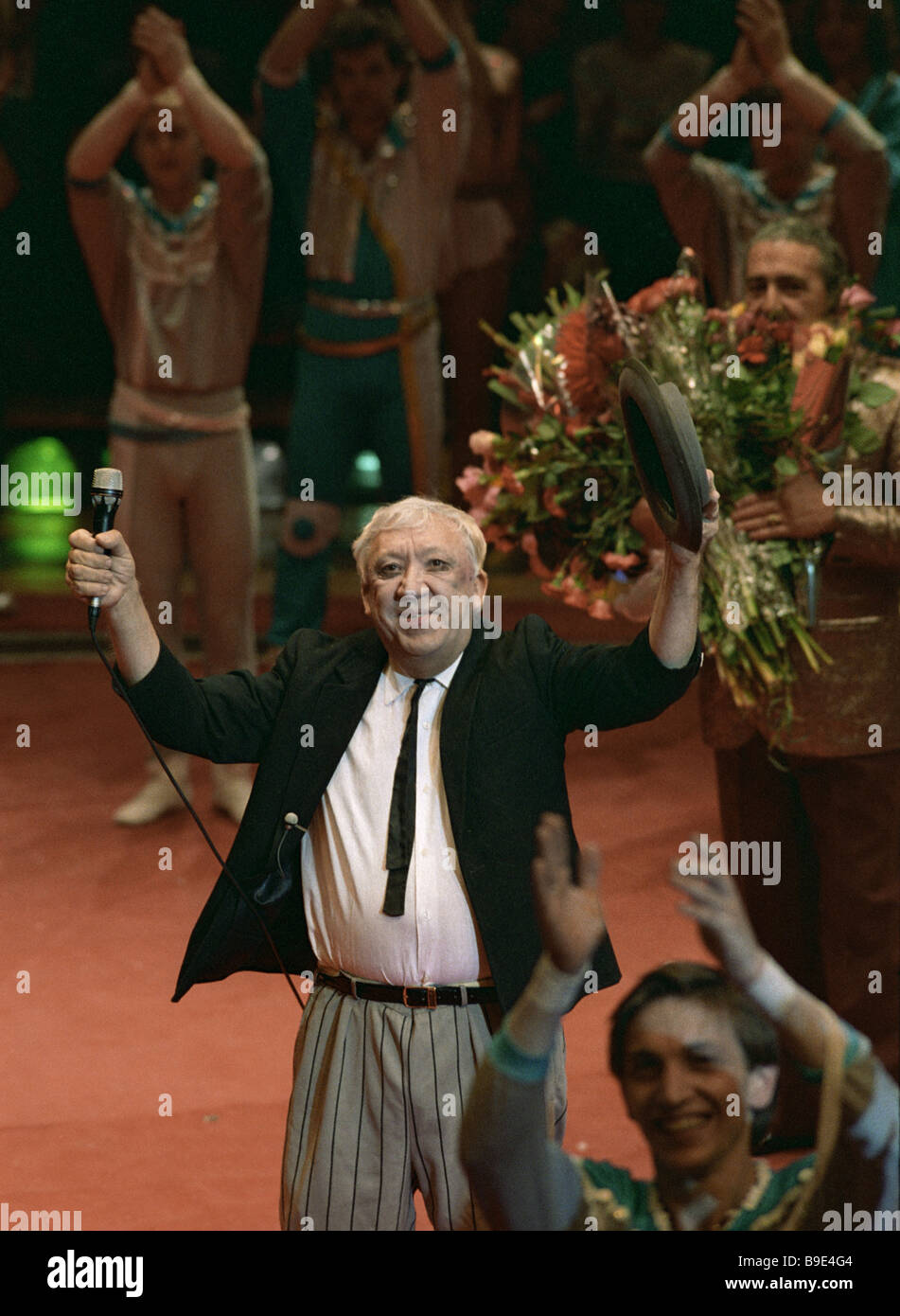 Yuri Nikulin People s Artist of the USSR director of the Circus in ...