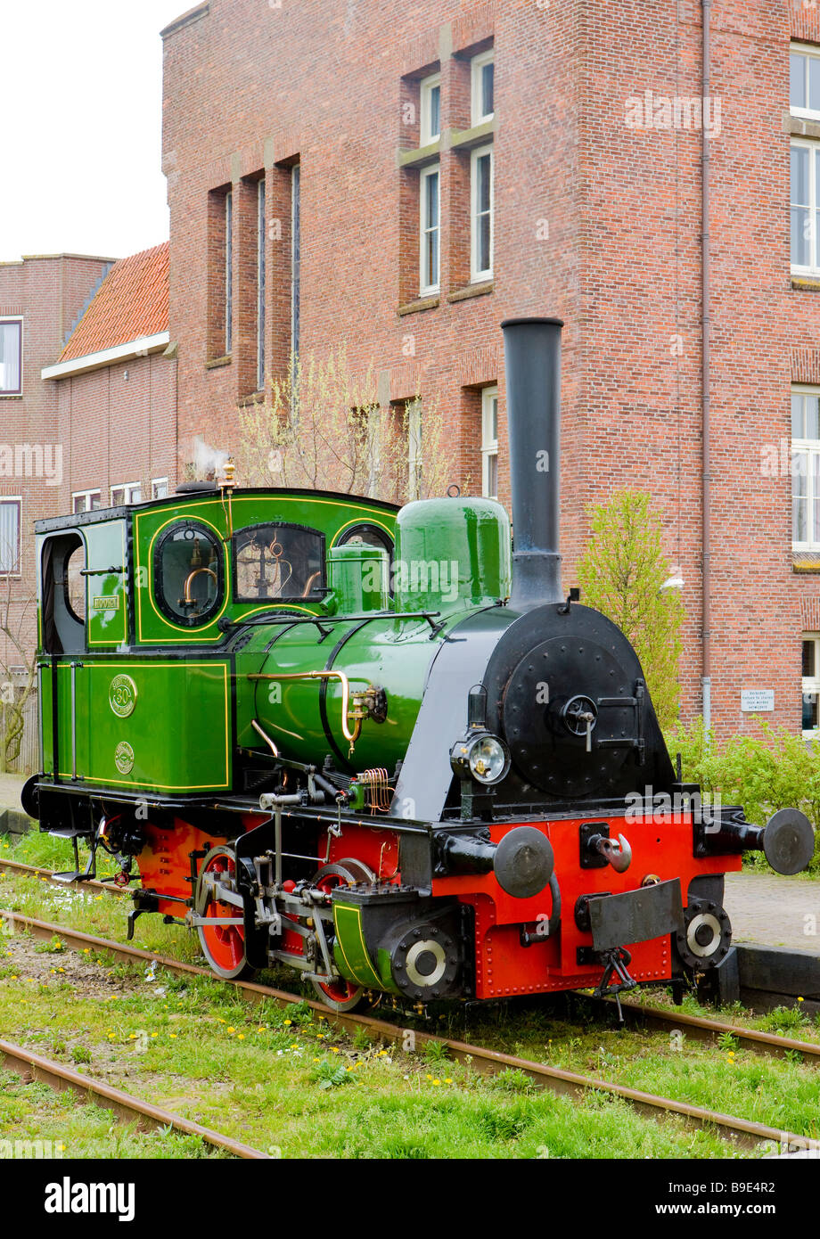 steam locomotive Hoorn Medemblik Noord Holland Netherlands Stock Photo ...