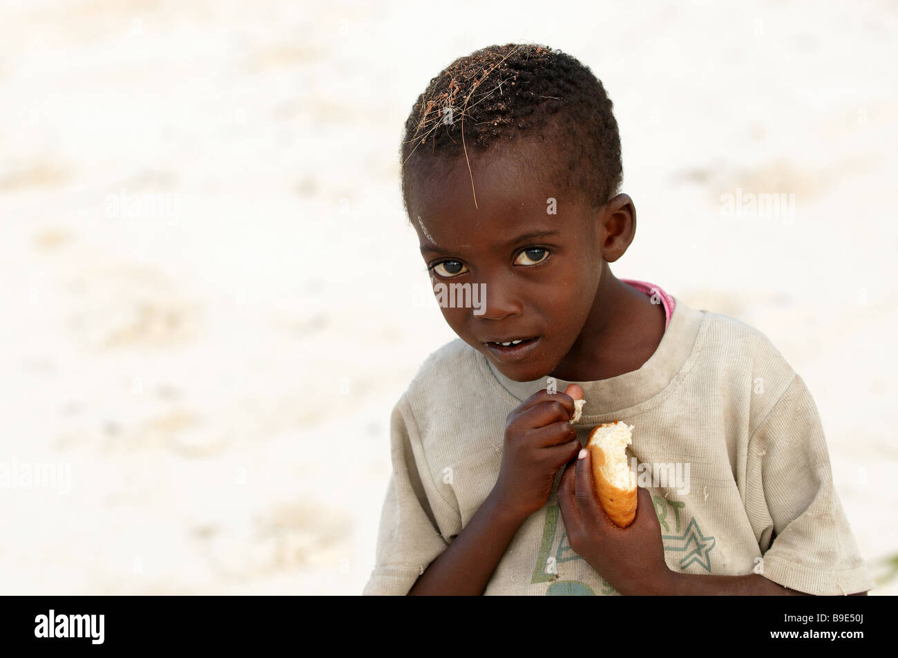 African children on Zanzibar island social issues poverty Stock Photo ...