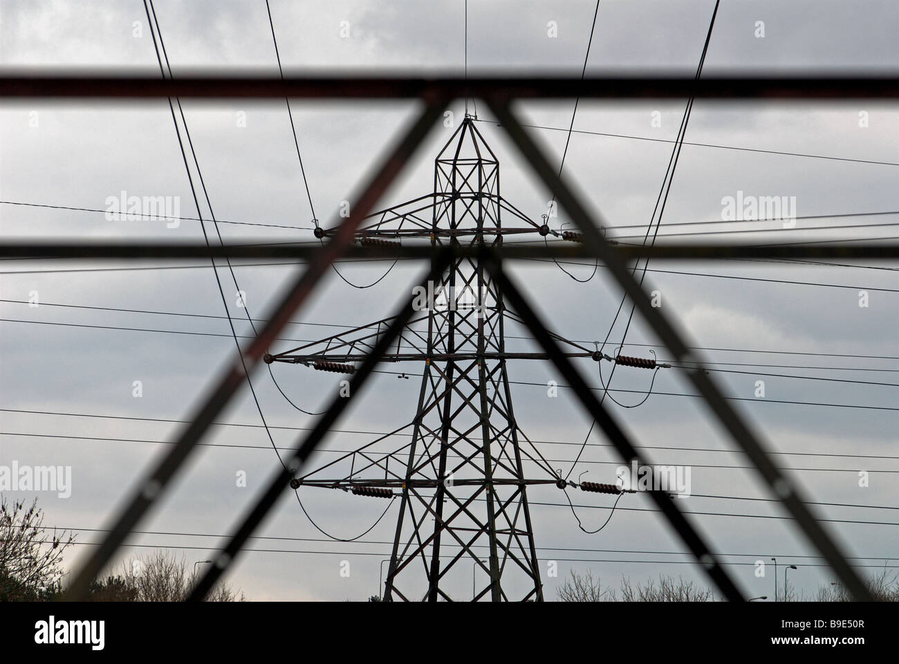 Pylon uk industry hi-res stock photography and images - Alamy