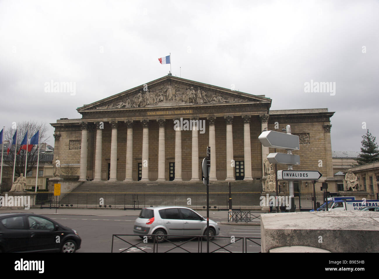 The Palais Bourbon home of the French National Assembly Assemblee ...