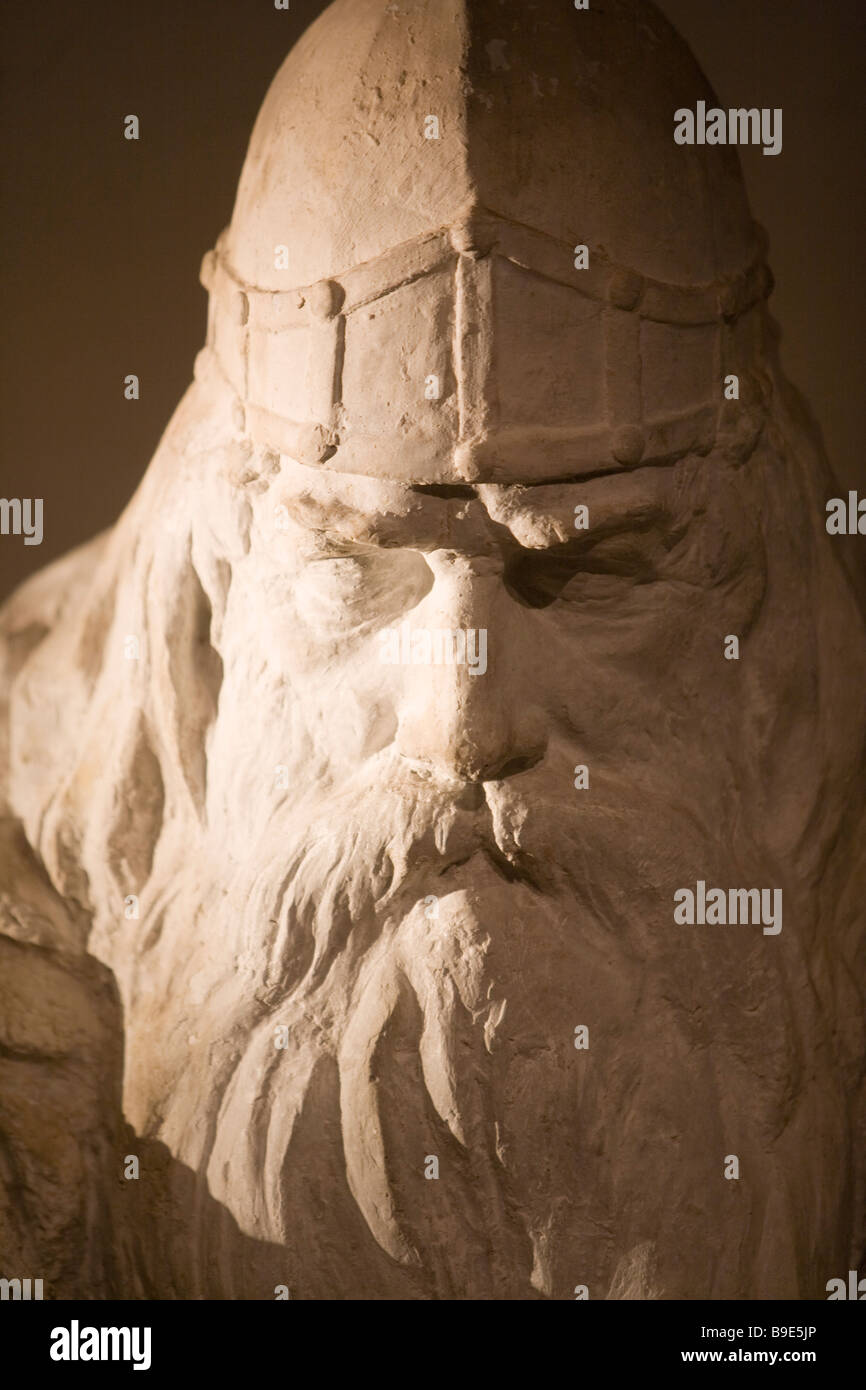 Odin statue Kronborg castle Helsingør Zealand Denmark Stock Photo - Alamy