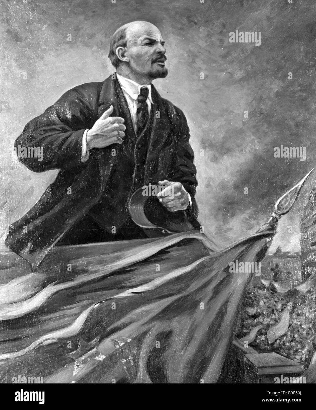 Lenin Tribune High Resolution Stock Photography and Images - Alamy