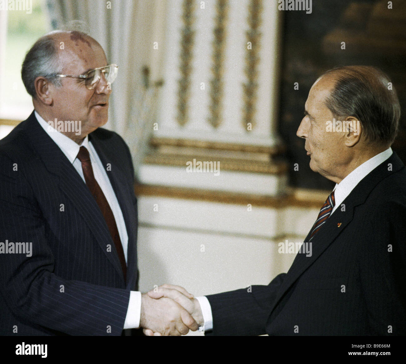 Mikhail Gorbachev left Soviet Communist Party secretary general and ...