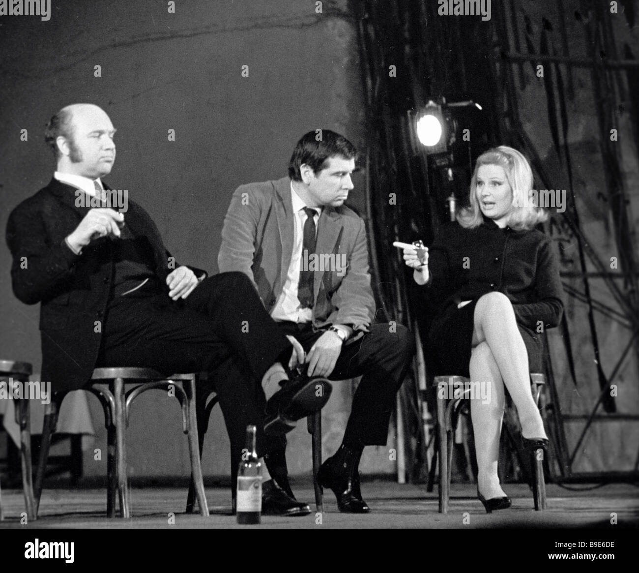 Ignaty Dvoretsky s play An Outsider staged by the Theater on Malaya ...