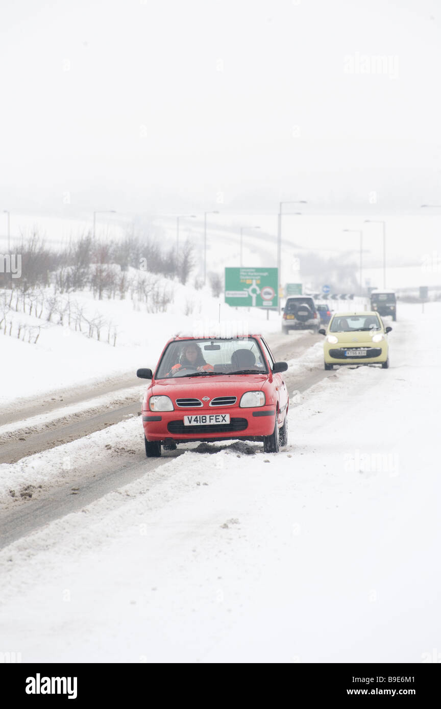 Slushy Snow Road High Resolution Stock Photography and Images - Alamy