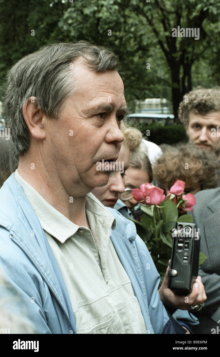 Writer Valentin Rasputin Stock Photo - Alamy